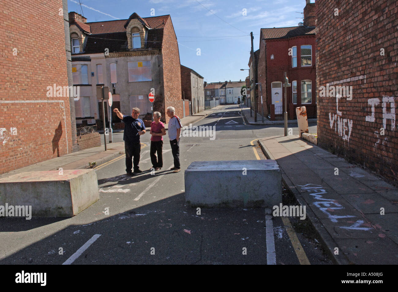 Pic by Howard Barlow Liverpool's Anfield streets due for demolition ...
