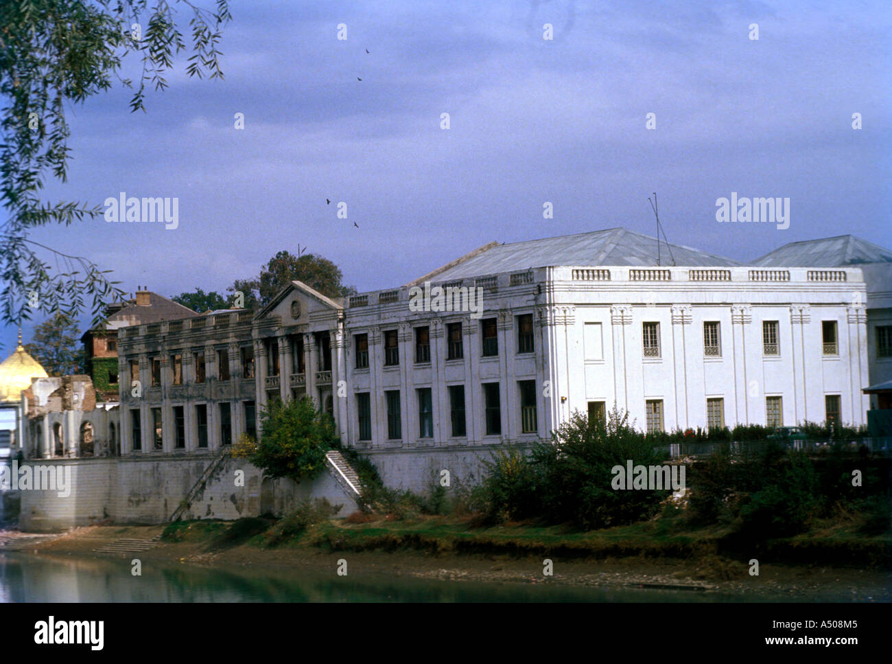 Old Secretariat at Srinagar in J K Stock Photo - Alamy