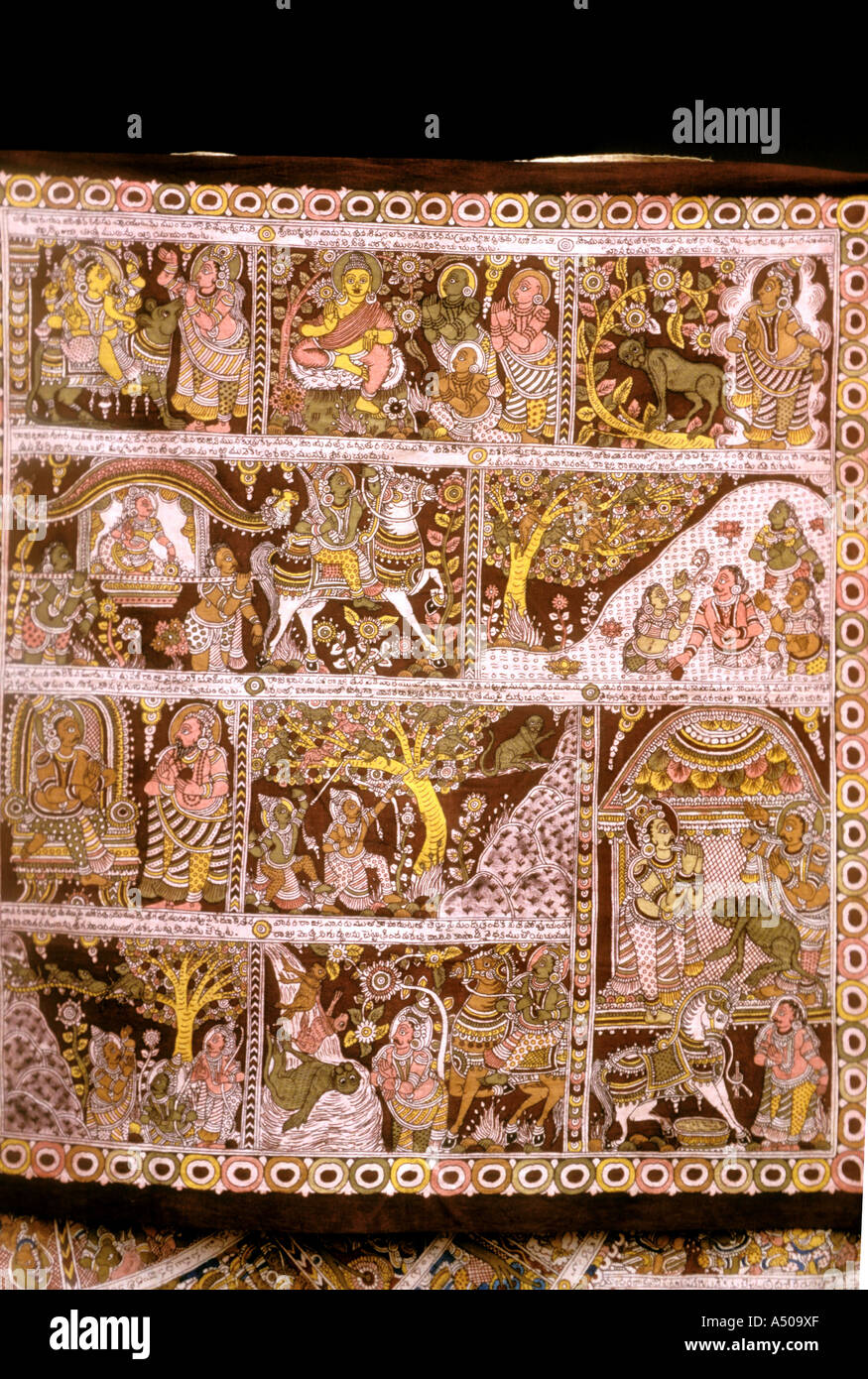 Kalamkari hi-res stock photography and images - Alamy