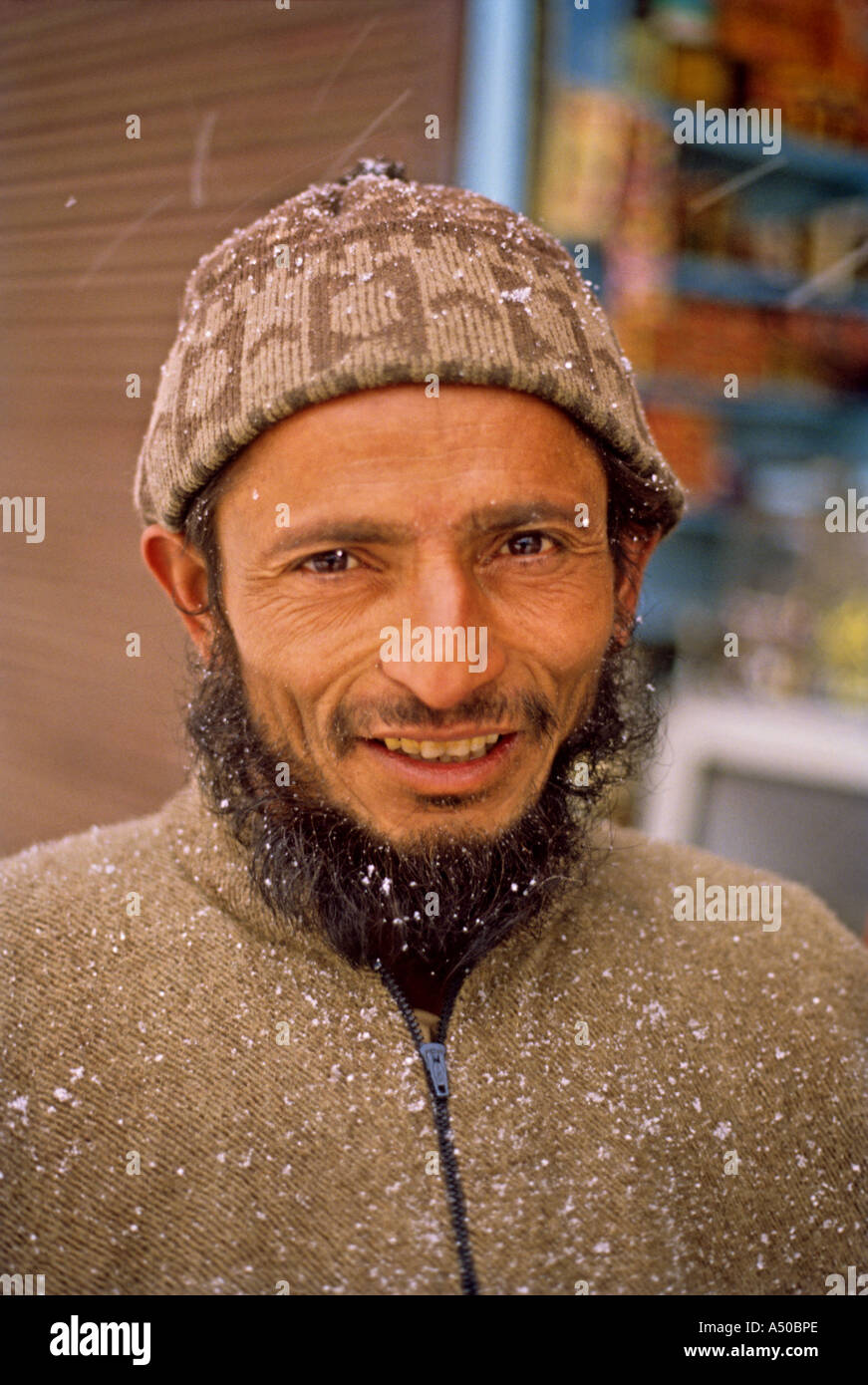 Local Kashmiri man Stock Photo - Alamy