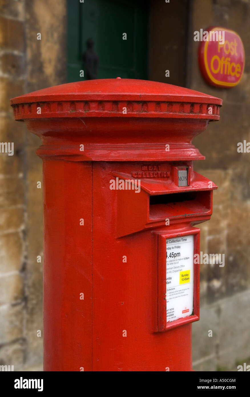 Village Post Office Stock Photo - Alamy