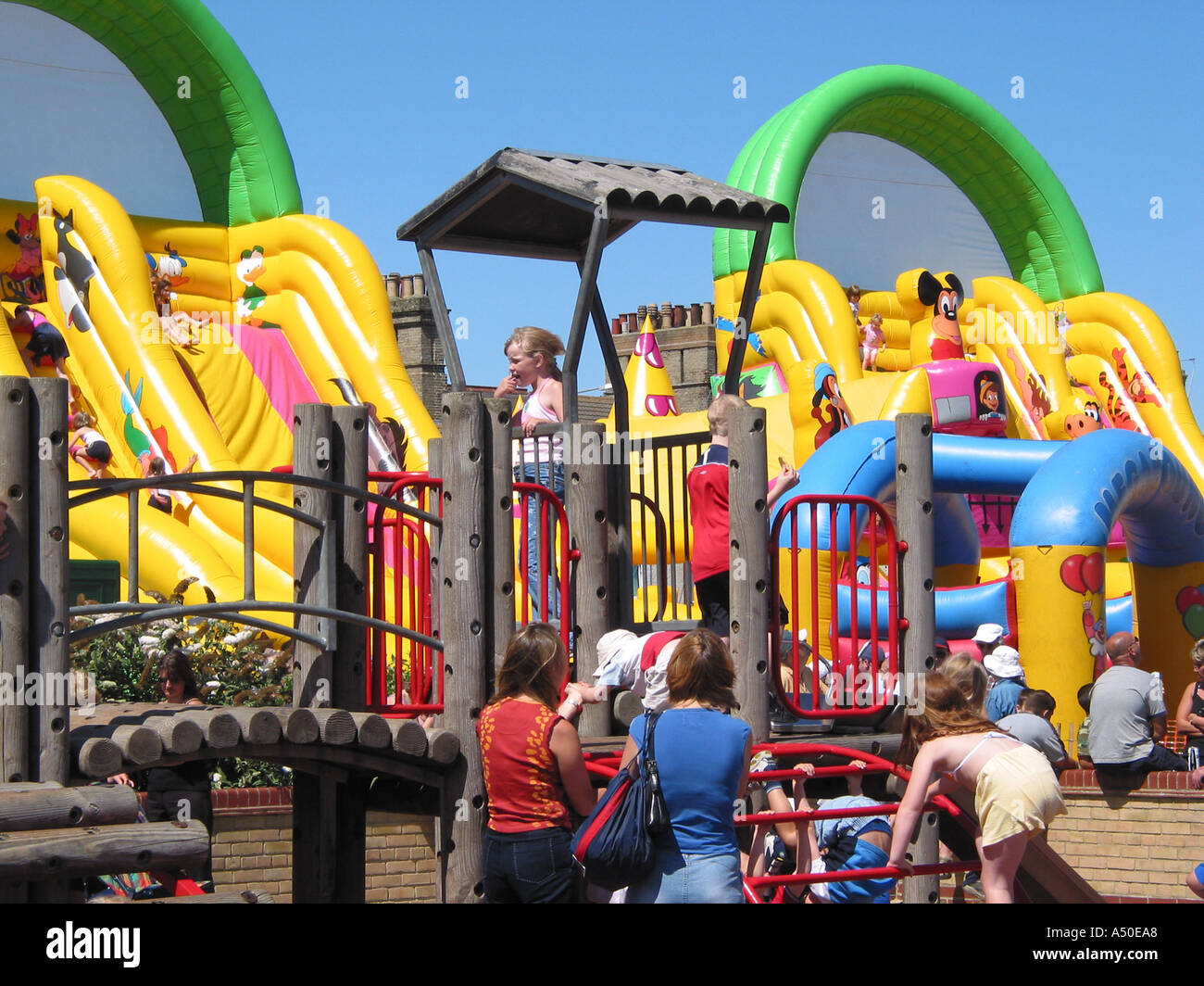 Children’s Funfair Rides and Amusement Park Stock Photo - Alamy
