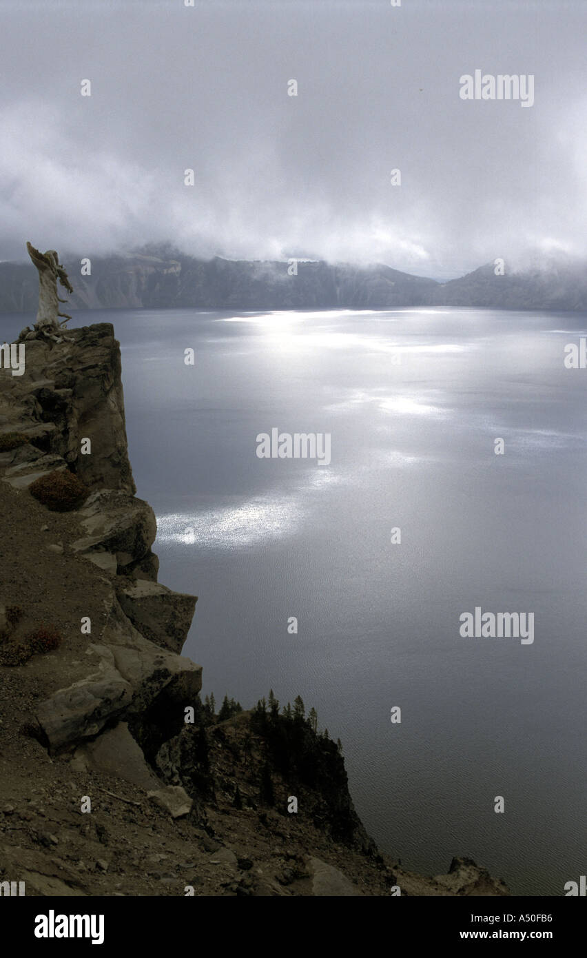 CRATER LAKE OREGON VIEWED FROM MERRIAM POINT Stock Photo - Alamy