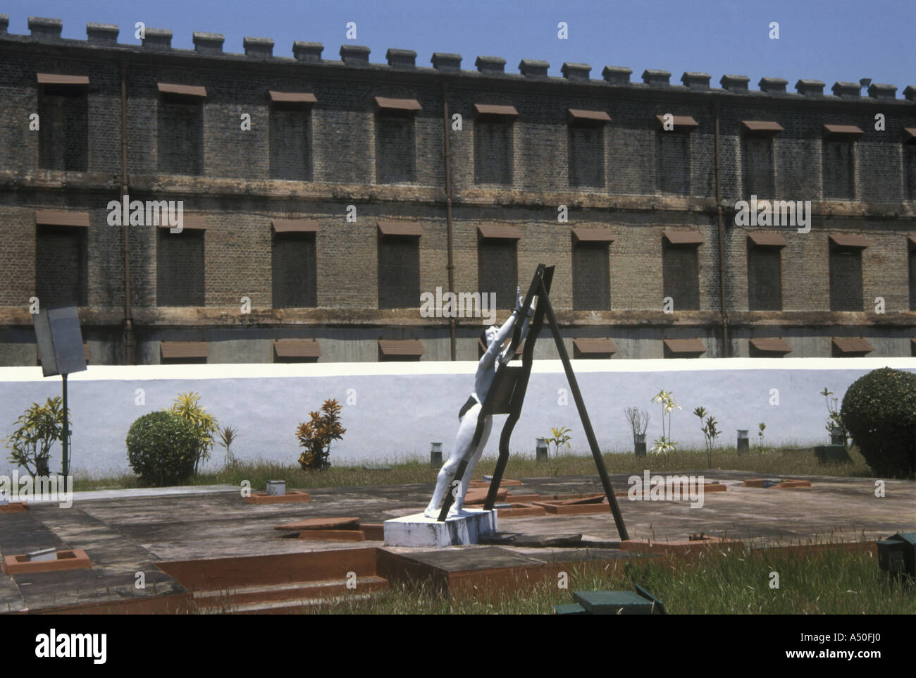 Prison cellular jail port blair hi-res stock photography and images - Alamy