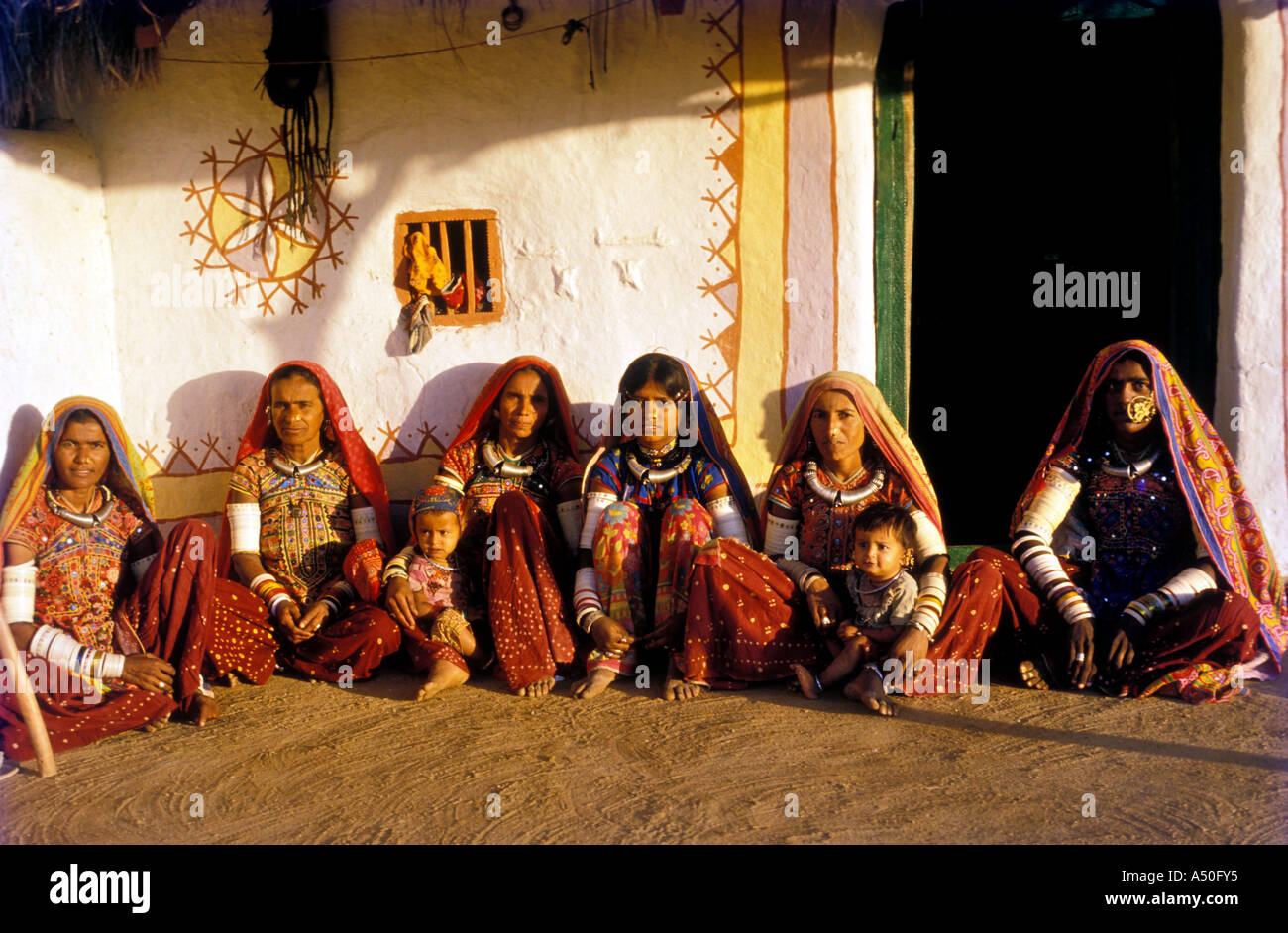 Kutch women at Kutch in Gujarat India Stock Photo - Alamy