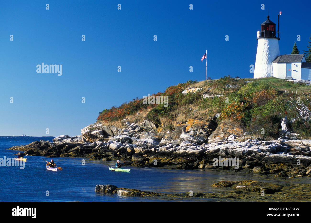 Boothbay lighthouses hi-res stock photography and images - Alamy
