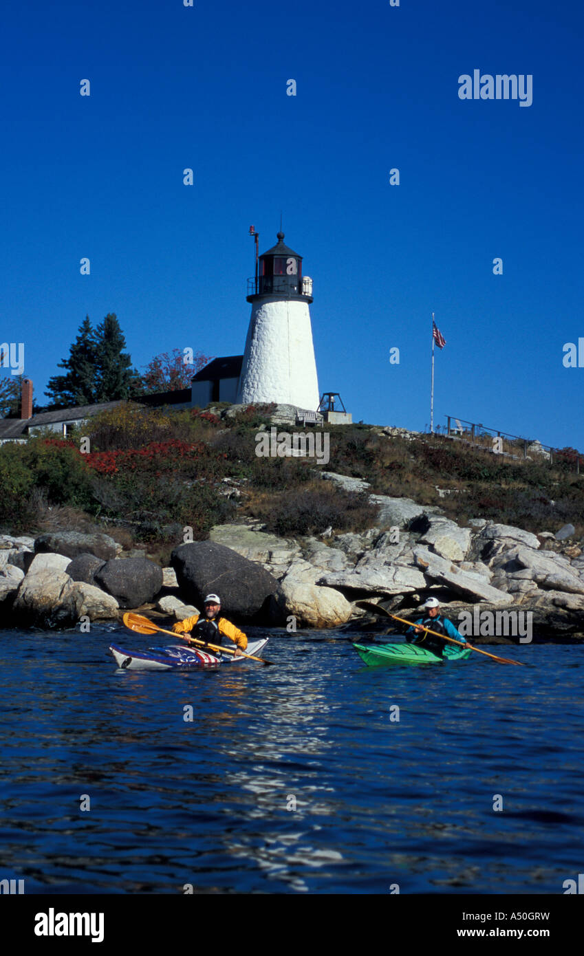 Boothbay lighthouses hi-res stock photography and images - Alamy