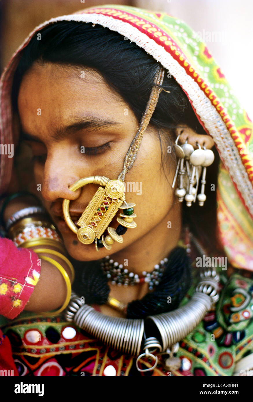 Rural women of Kutch in Gujarat India Stock Photo - Alamy