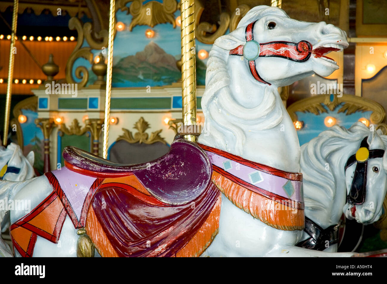 Merry go round calliope hi-res stock photography and images - Alamy