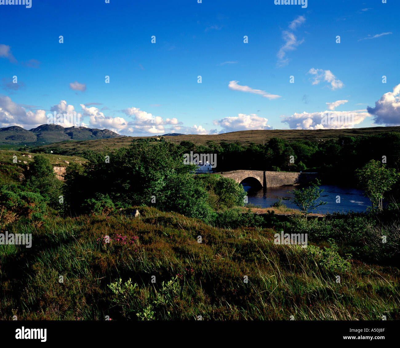 Lackagh Bridge, Donegal, Ireland Stock Photo - Alamy