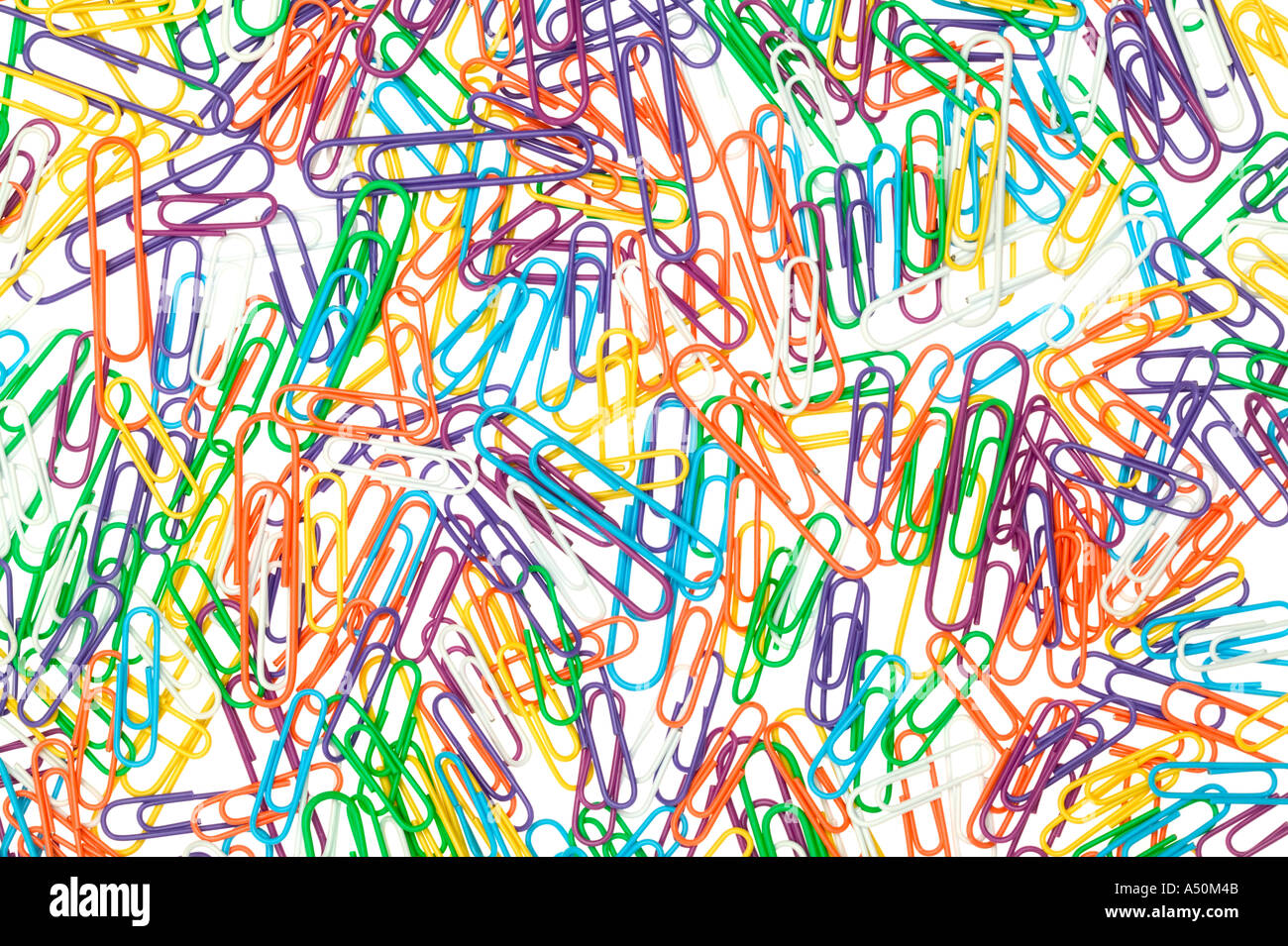 Paper Clip Pattern Stock Photo - Alamy