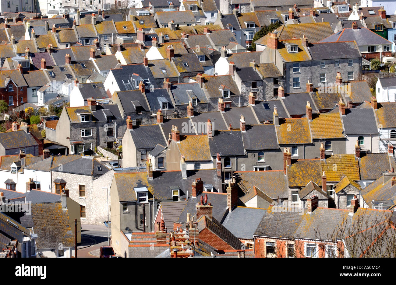 Densely Packed Roof High Resolution Stock Photography and Images - Alamy