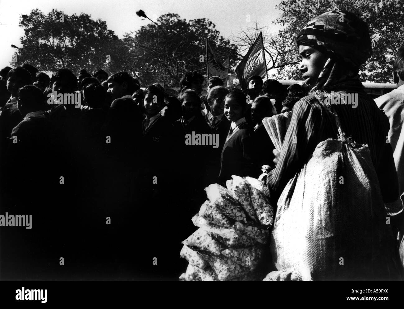 Delhi boy school Black and White Stock Photos & Images - Alamy