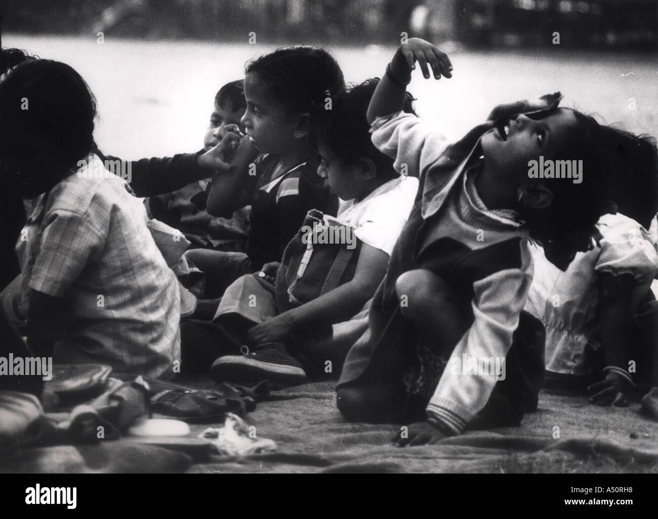 Child plays at an orphanage Stock Photo - Alamy