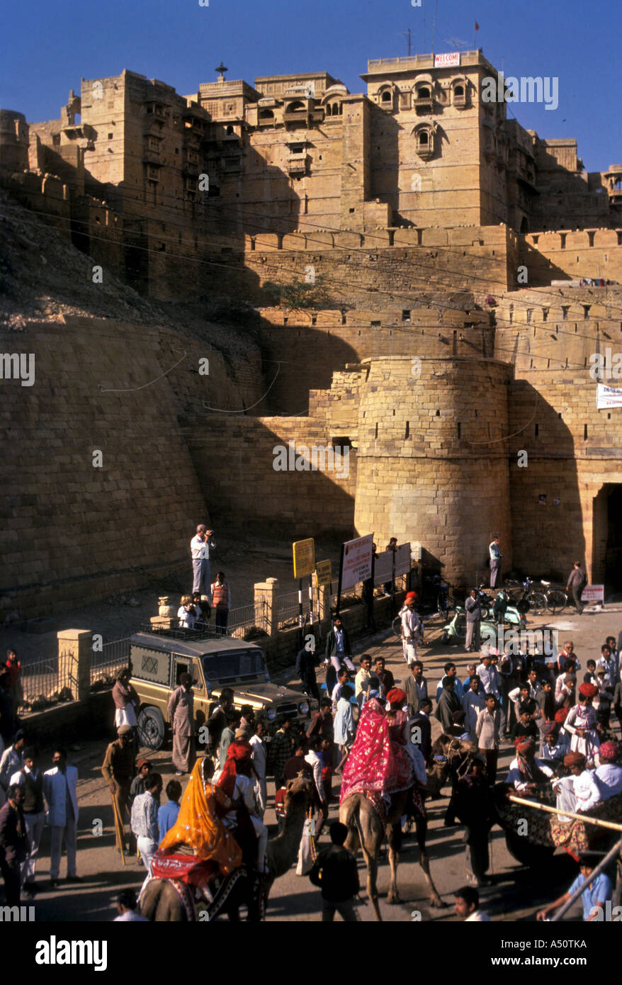 Fort Rajasthan India Stock Photo - Alamy