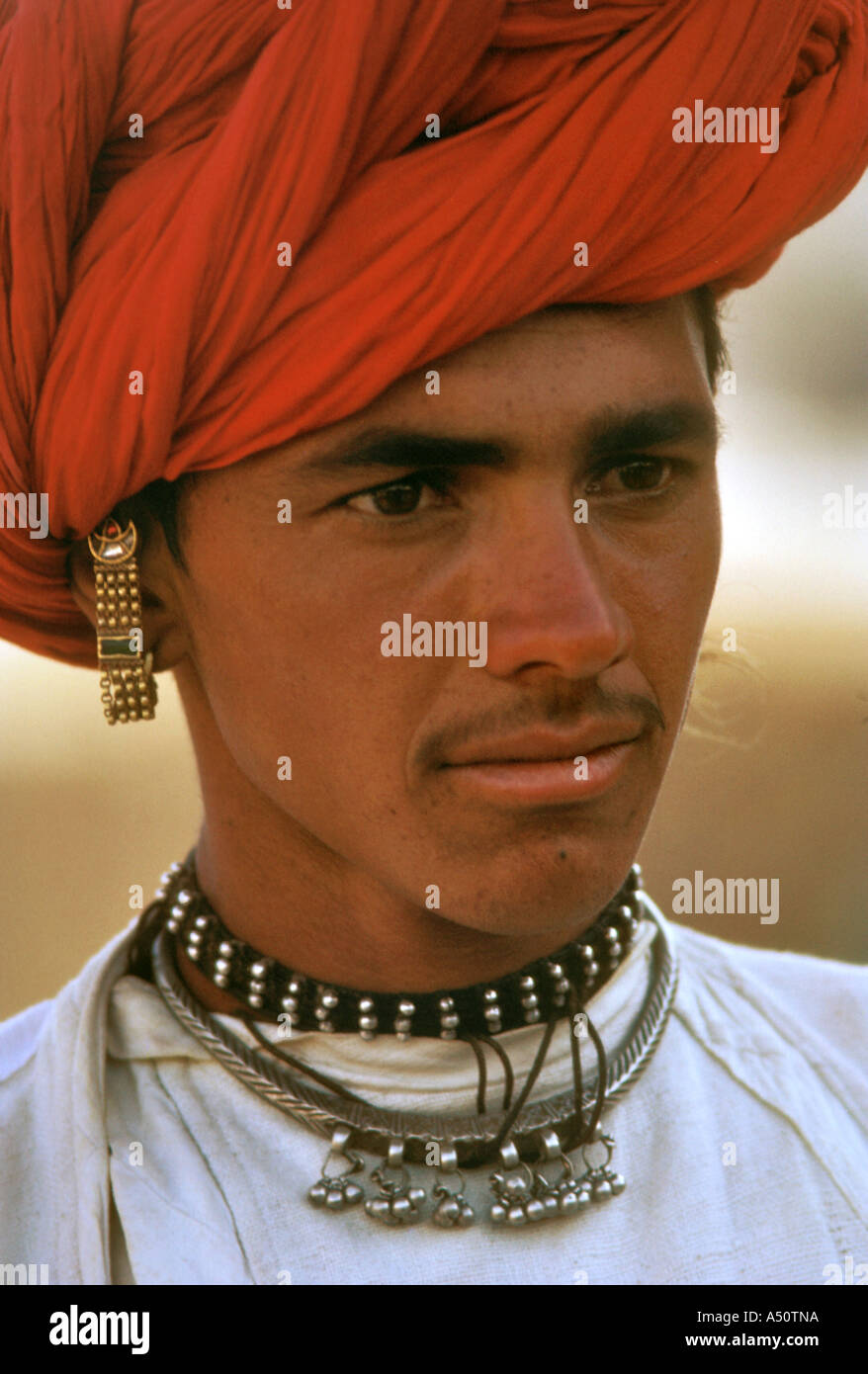 Local man Rajasthan India Stock Photo - Alamy