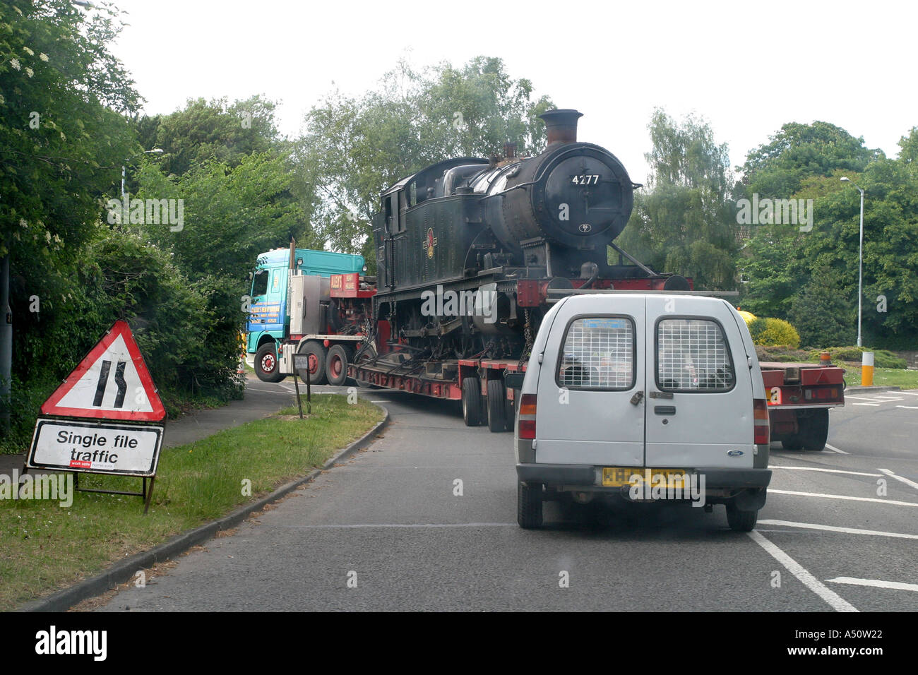 Road locomotive steam lorry hi-res stock photography and images - Alamy