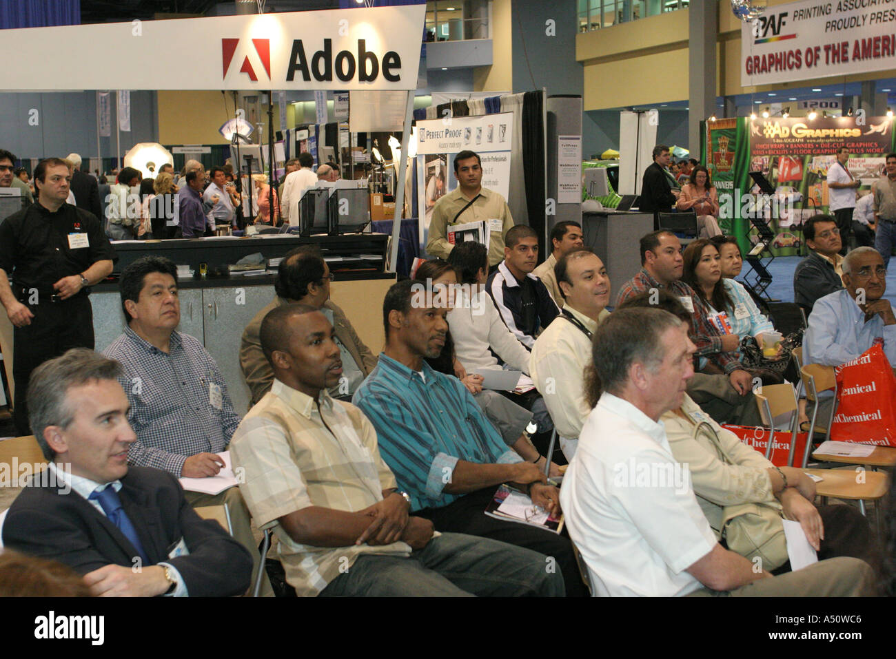 Miami Beach Florida,Miami Beach Convention Center,centre,Graphics of ...