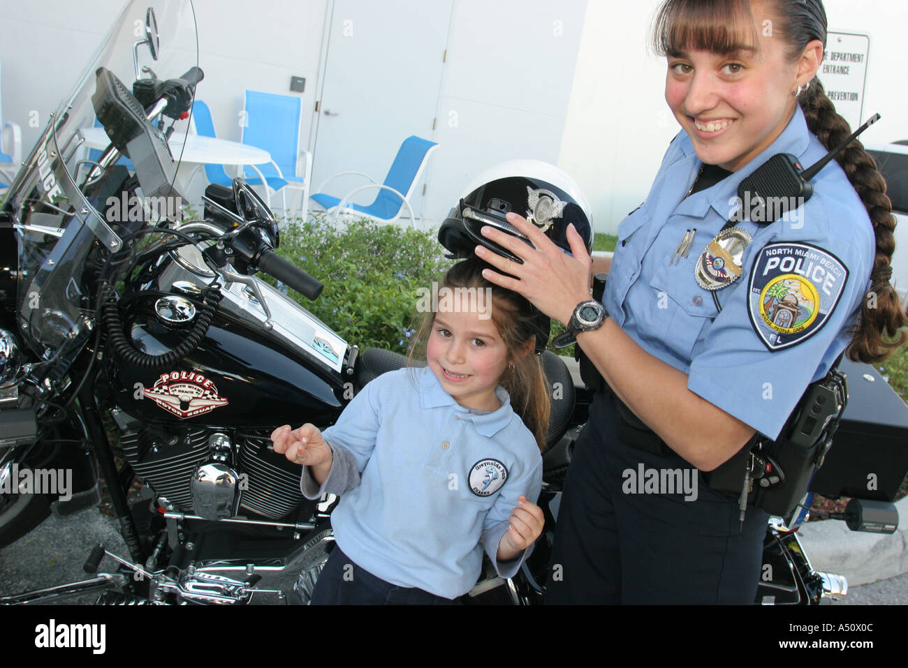 Miami Beach Police Female Officer