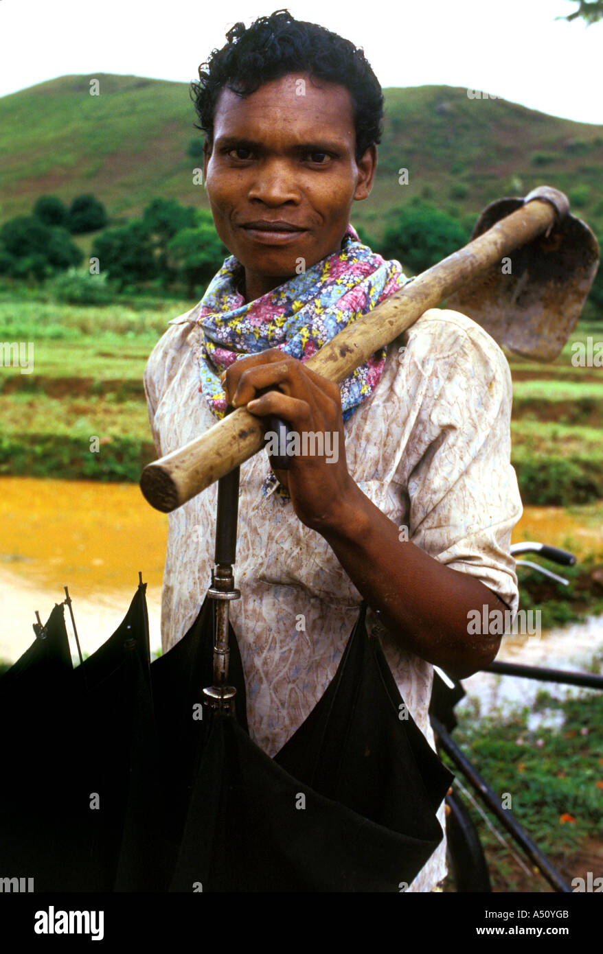A tribal farmer of Koraput district Stock Photo - Alamy