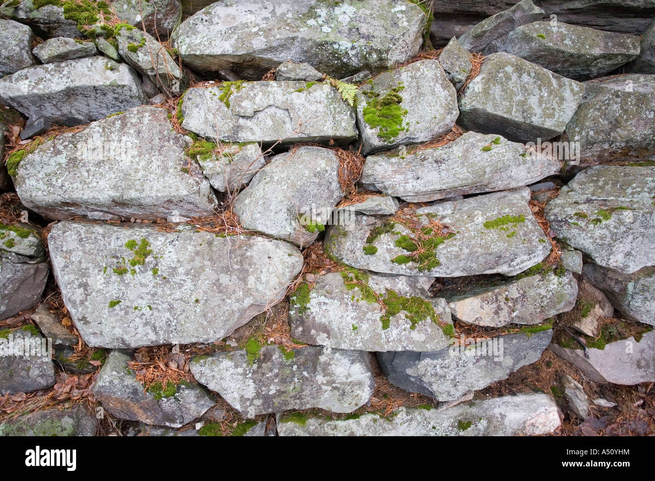 stone wall, Finland Stock Photo - Alamy
