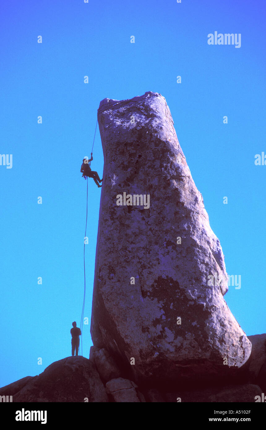 Rock climing hi-res stock photography and images - Alamy