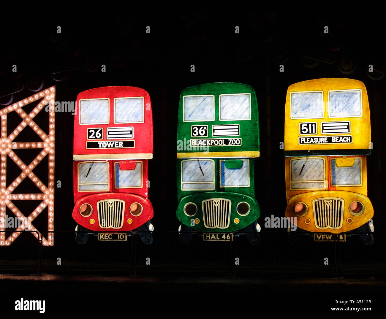 Blackpool bus hi-res stock photography and images - Alamy