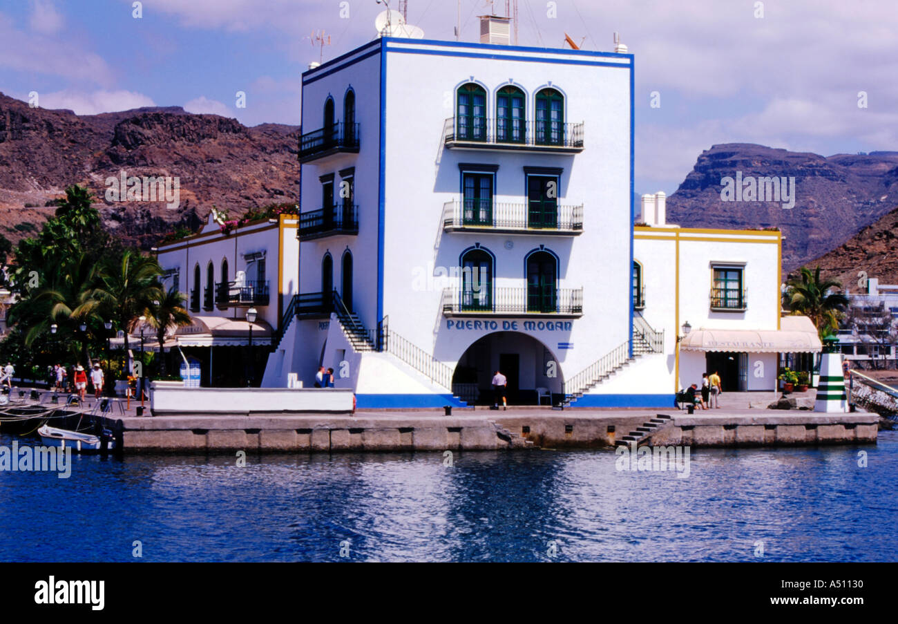 Puerto De Morgan Gran Canaria porthouse the porthouse in Stock Photo ...
