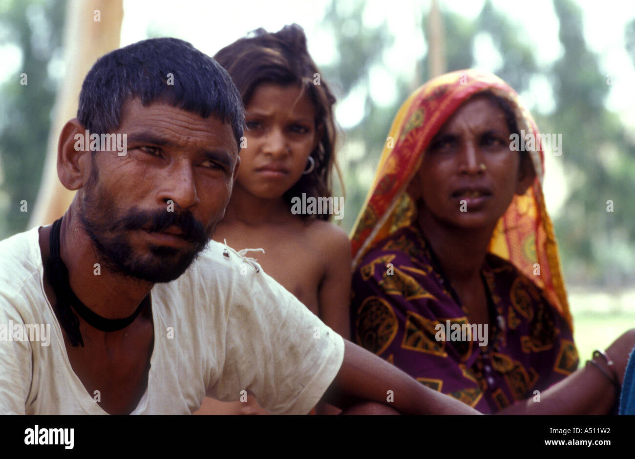 Rural poor family india hi-res stock photography and images - Alamy
