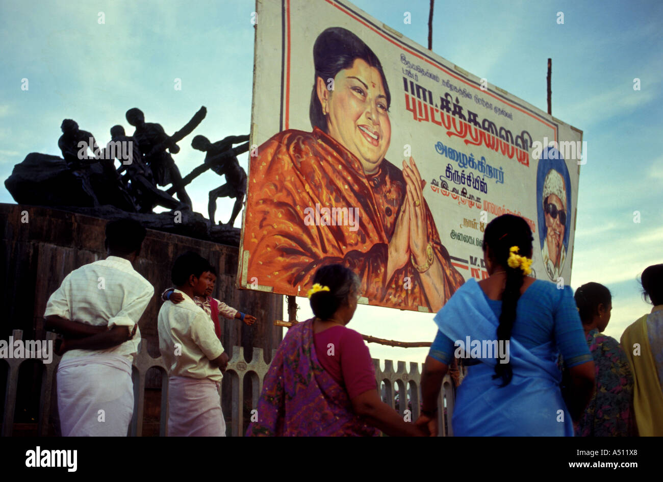 Political hoarding hi-res stock photography and images - Alamy