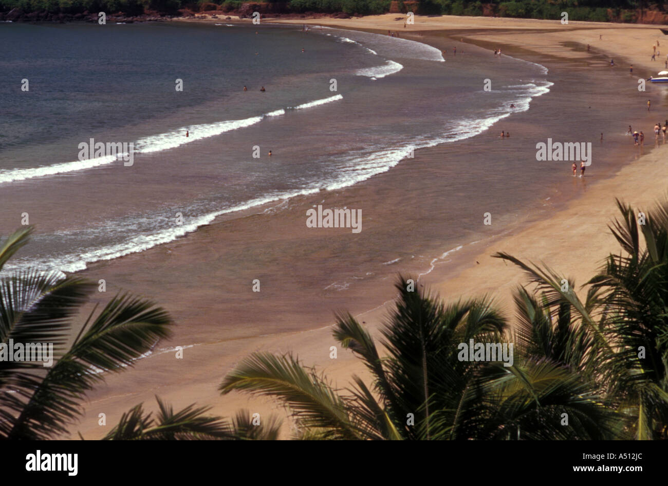 Bogmalo beach Goa India Stock Photo - Alamy