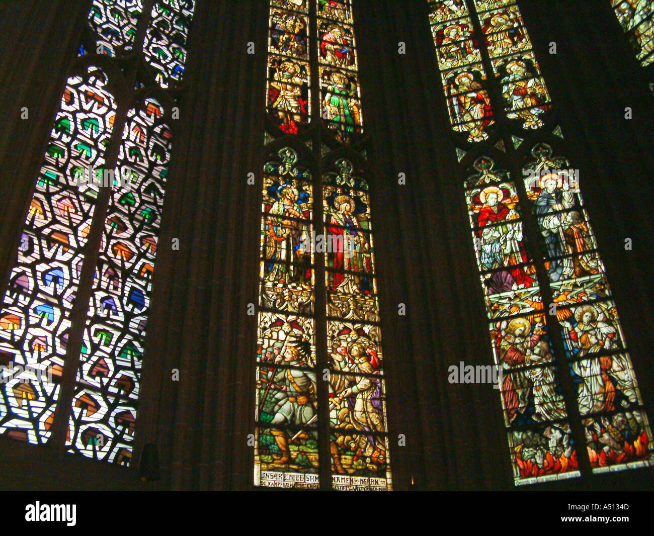 Stain Glass Window Stock Photo - Alamy