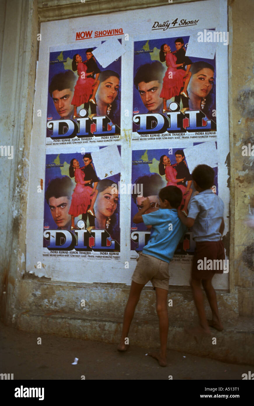 Film posters 1990 Stock Photo - Alamy
