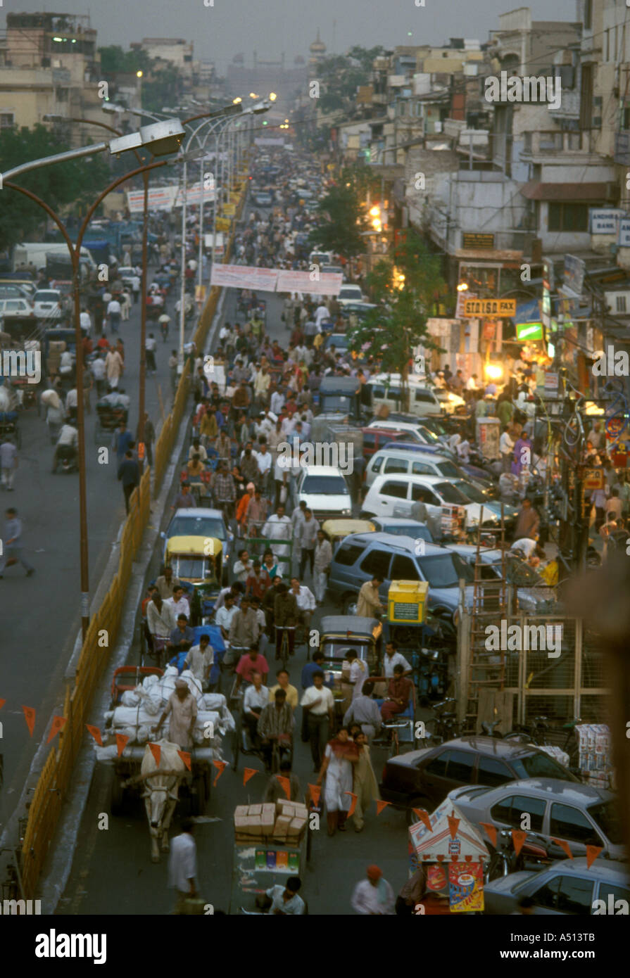 Vehicles on the streets of Delhi India Stock Photo - Alamy
