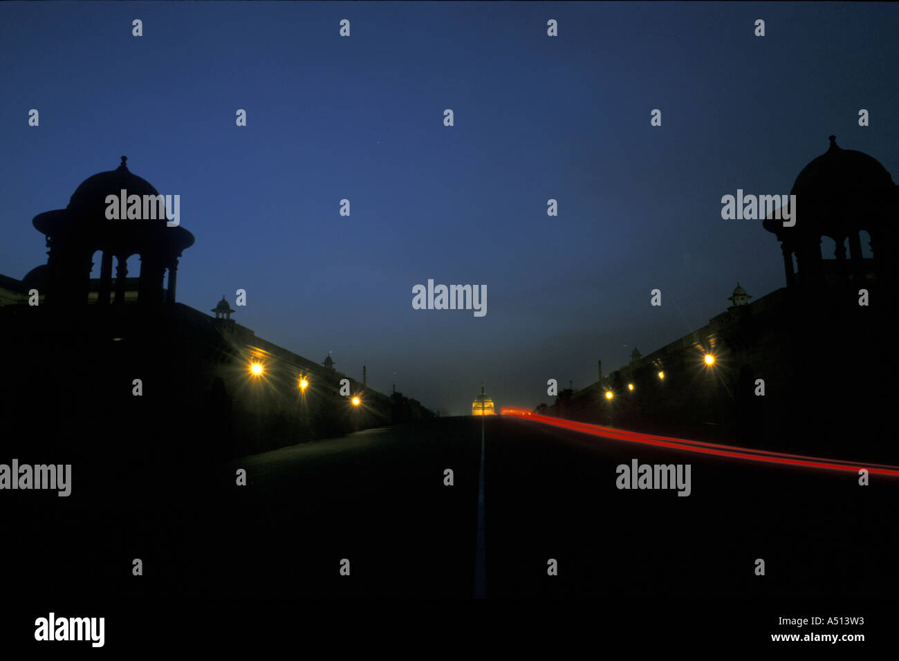 Vijay path Delhi India Stock Photo - Alamy