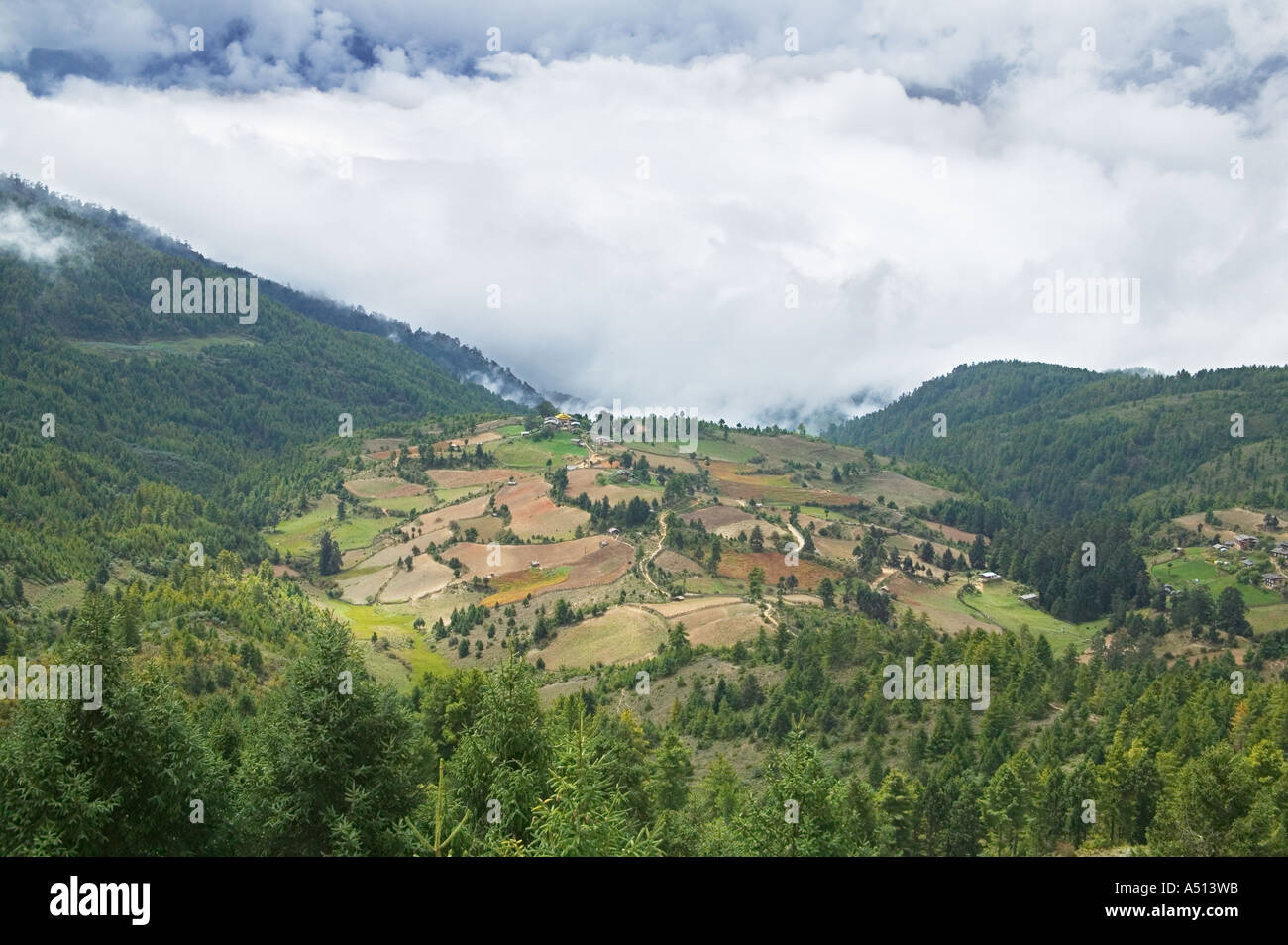 Bumthang tang valley bhutan hi-res stock photography and images - Alamy