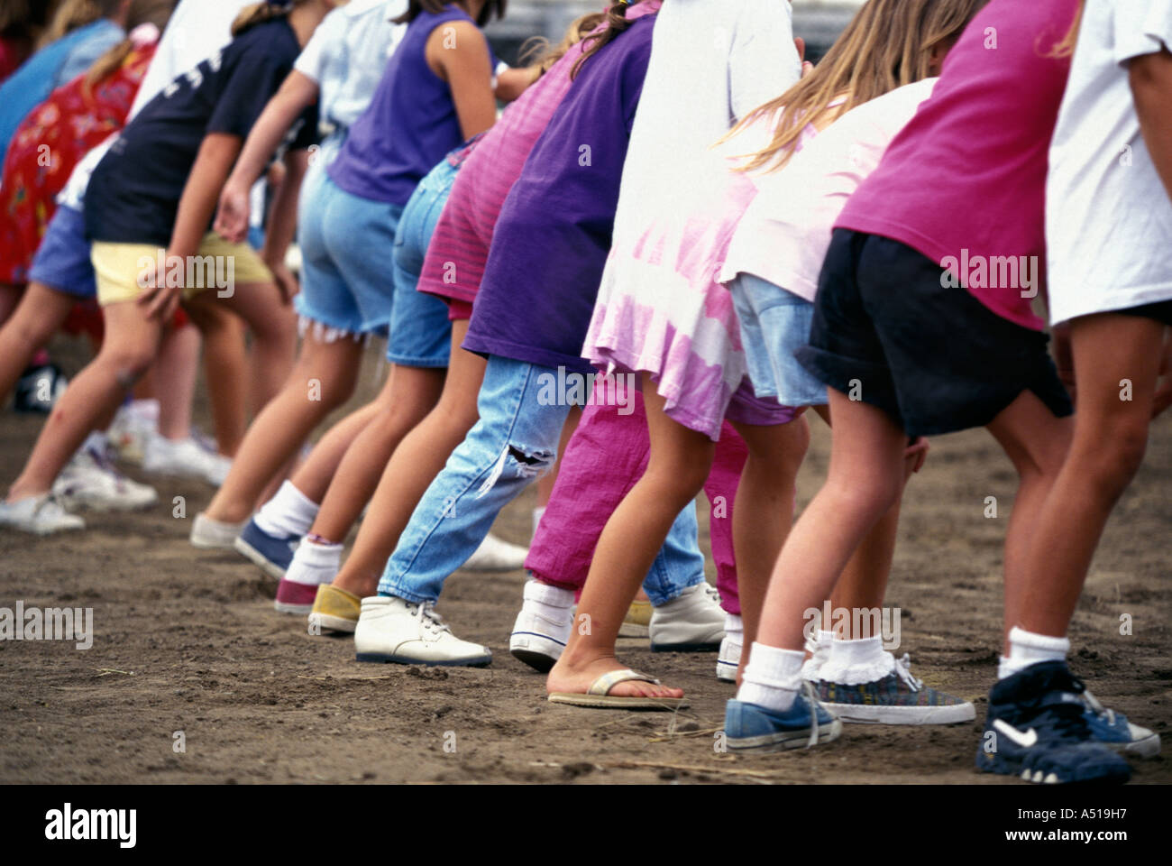 foot race at a county fair Stock Photo - Alamy
