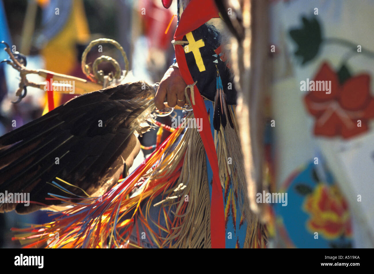 Crop of dancing man in tribal ceremony Stock Photo - Alamy