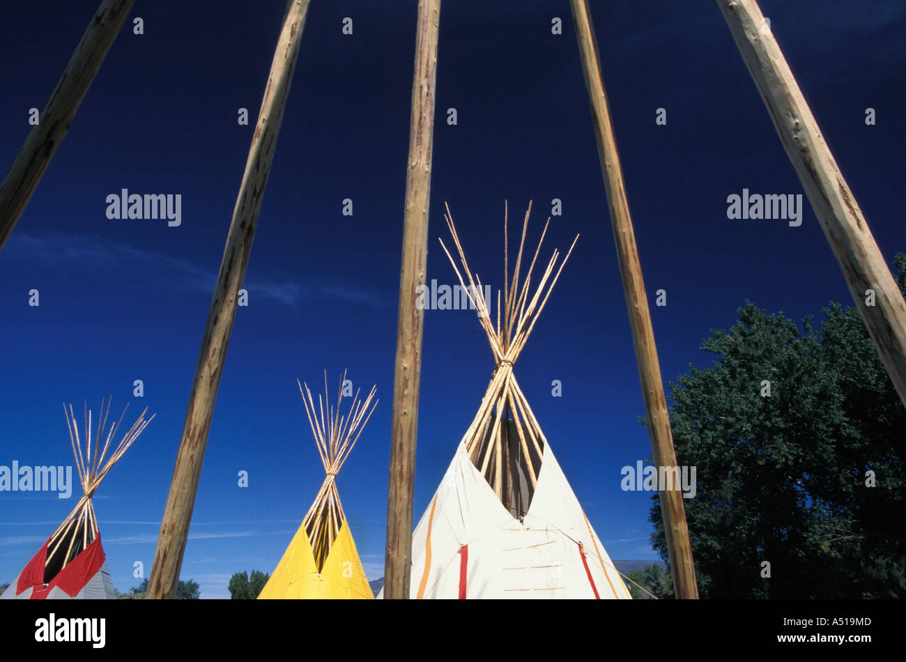 Native american teepee hi-res stock photography and images - Alamy