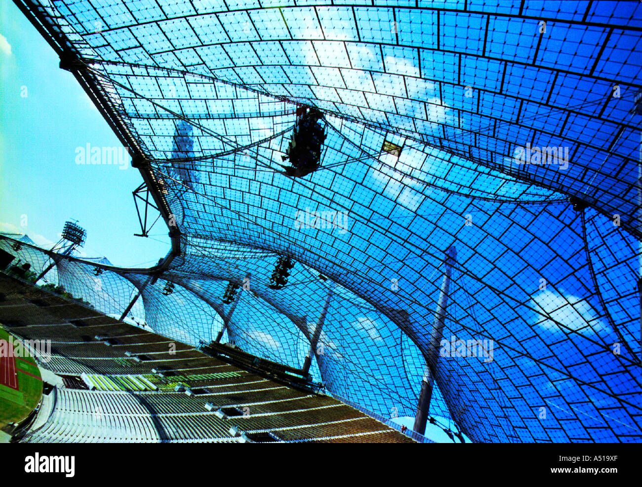 German football stadium seating hi-res stock photography and images - Alamy