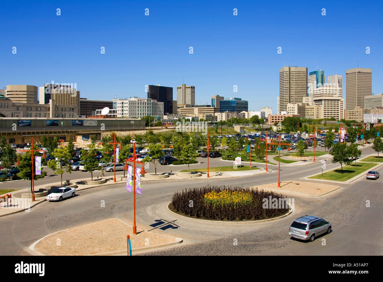 Parking lot drop off Stock Photo - Alamy