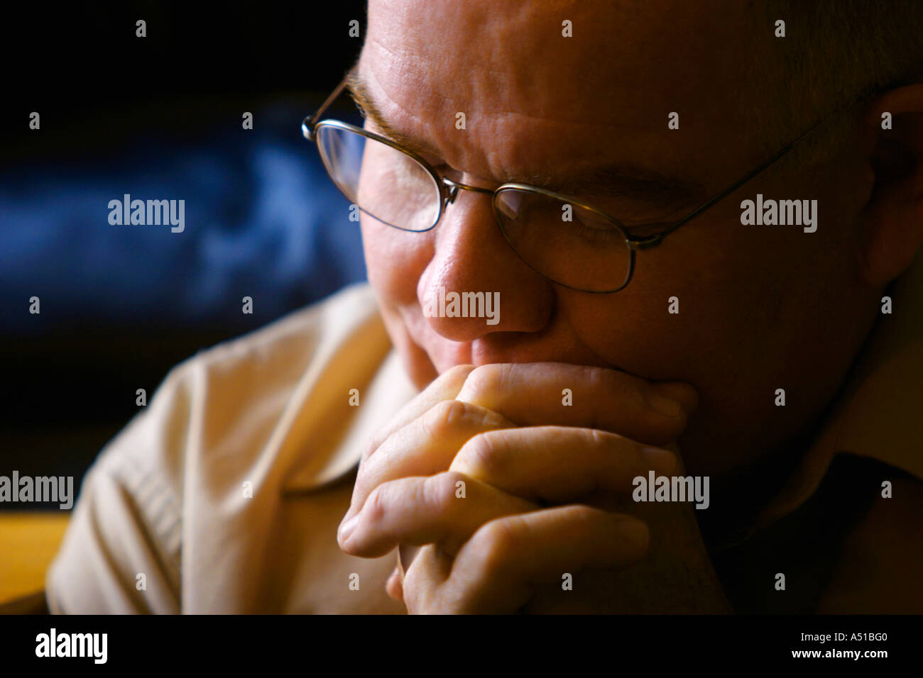 Quiet deep prayer hi-res stock photography and images - Alamy