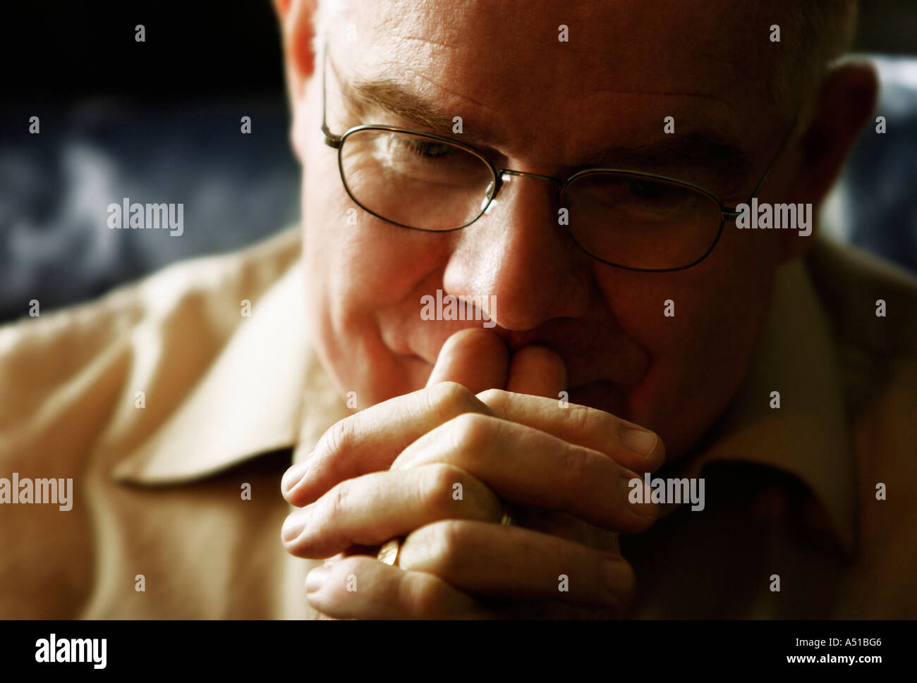 Quiet deep prayer hi-res stock photography and images - Alamy