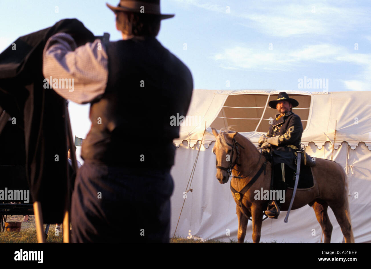 American civil war field camera hi-res stock photography and images - Alamy