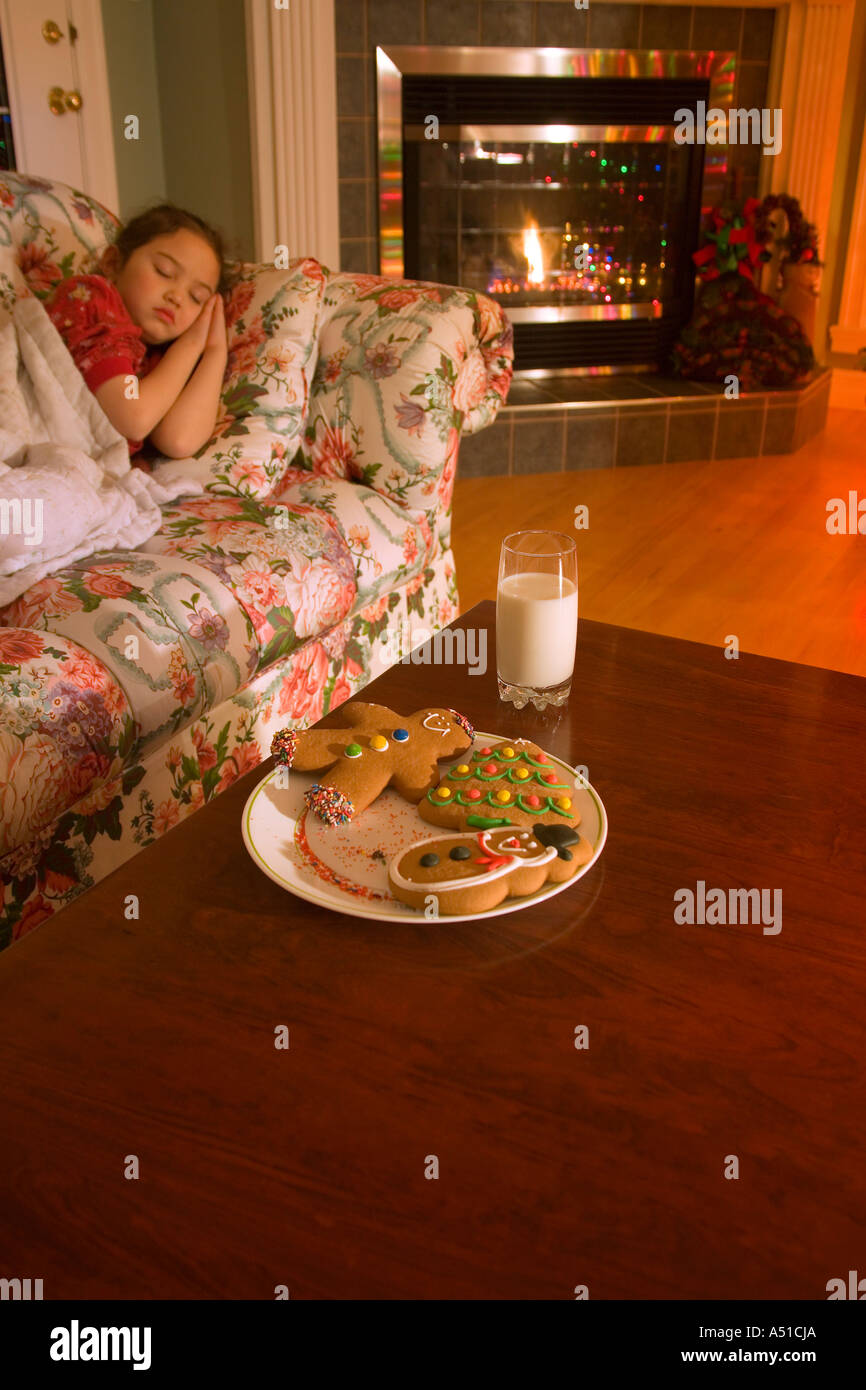 Waiting for Santa Stock Photo - Alamy