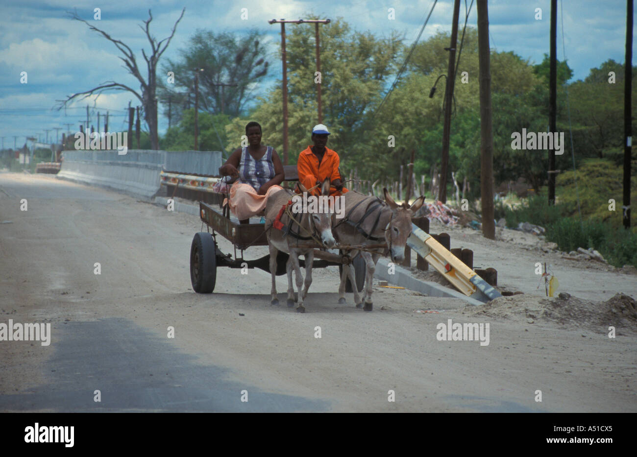 Transport in Botswana Stock Photo - Alamy