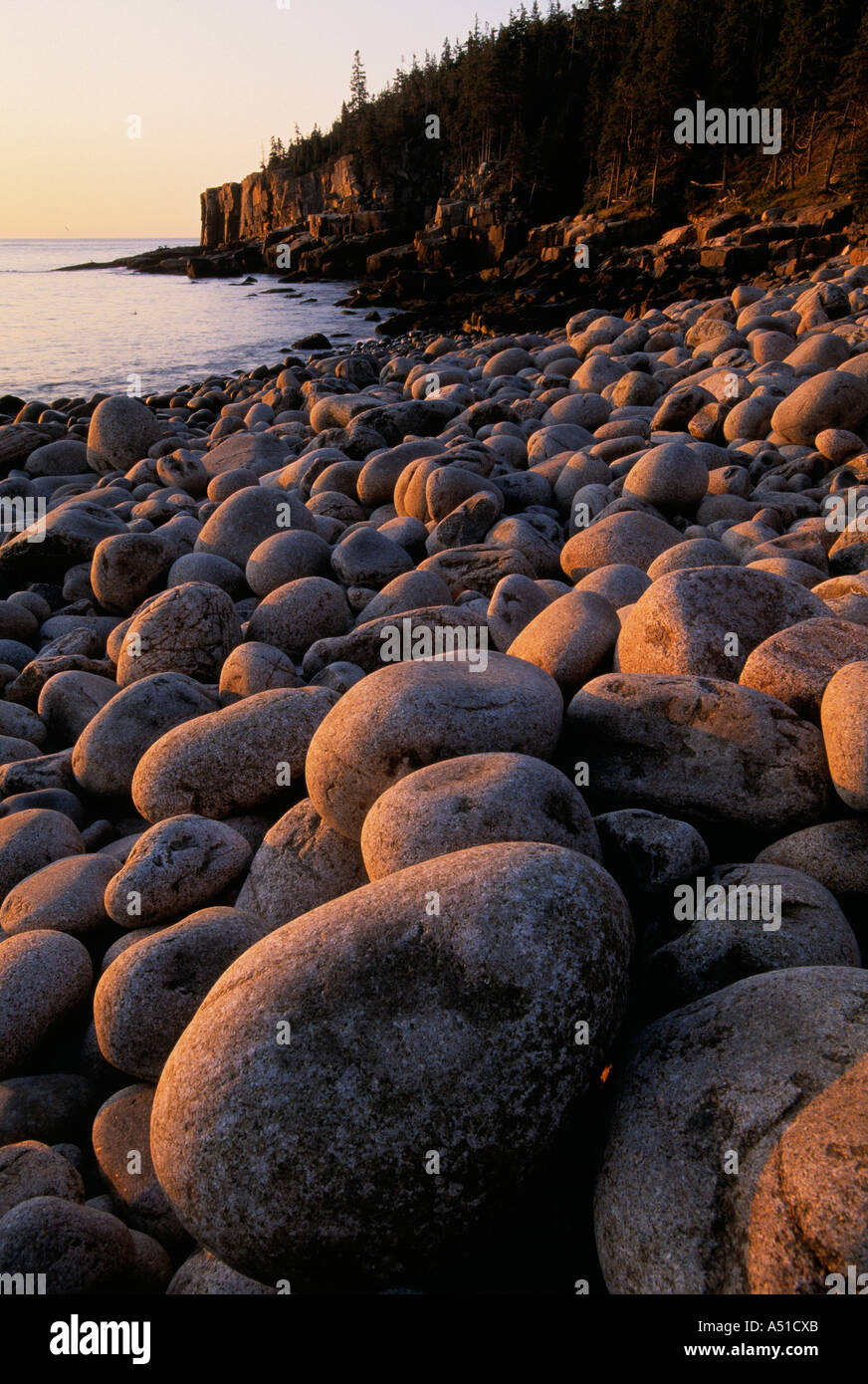 Close up of boulders on a beach Stock Photo - Alamy
