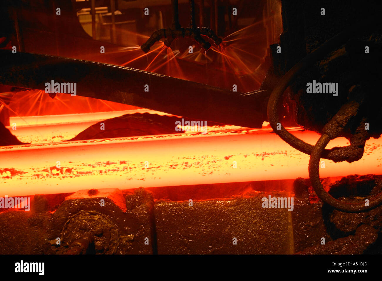 Forming of steel beams Stock Photo - Alamy