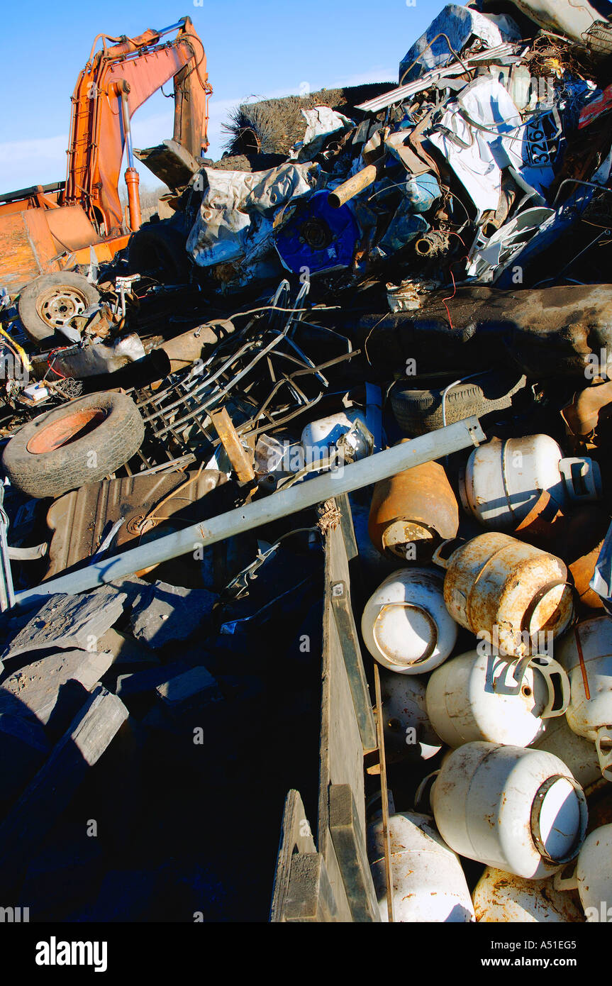 At a dump Stock Photo - Alamy