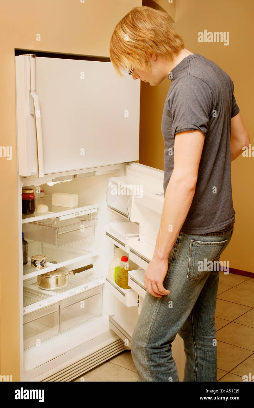 Half empty fridge hi-res stock photography and images - Alamy